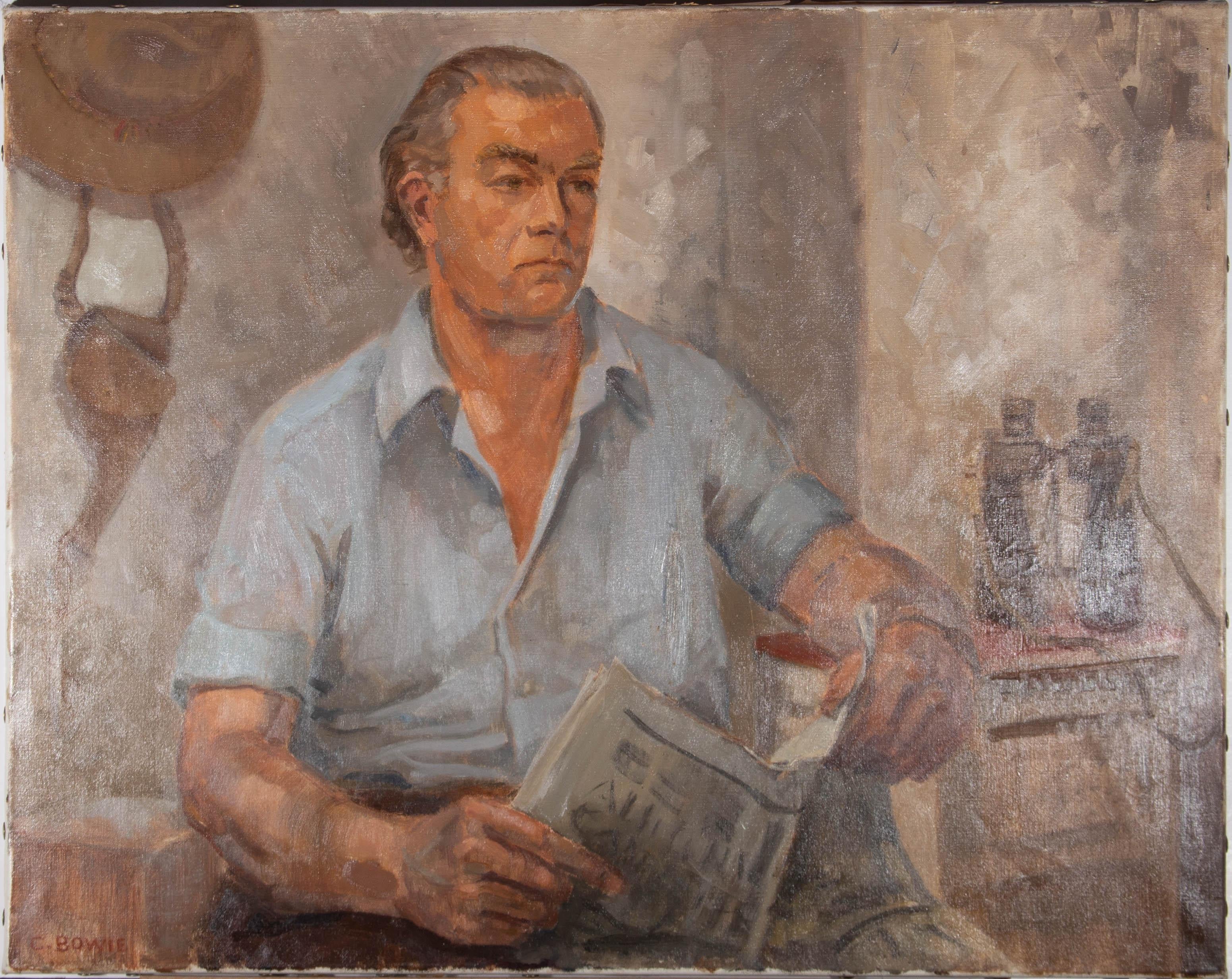 Charles S. Bowie - Charles S. Bowie - Early 20th Century Oil, John ...
