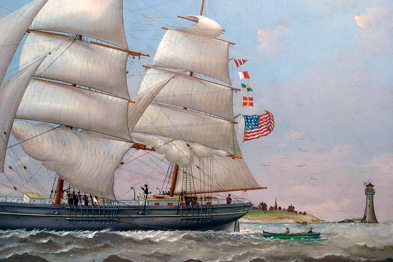 Charles S. Raleigh - Ship LUCY G. DOW For Sale at 1stDibs