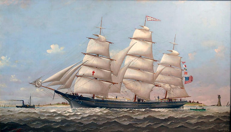 Charles S. Raleigh - Ship LUCY G. DOW For Sale at 1stDibs