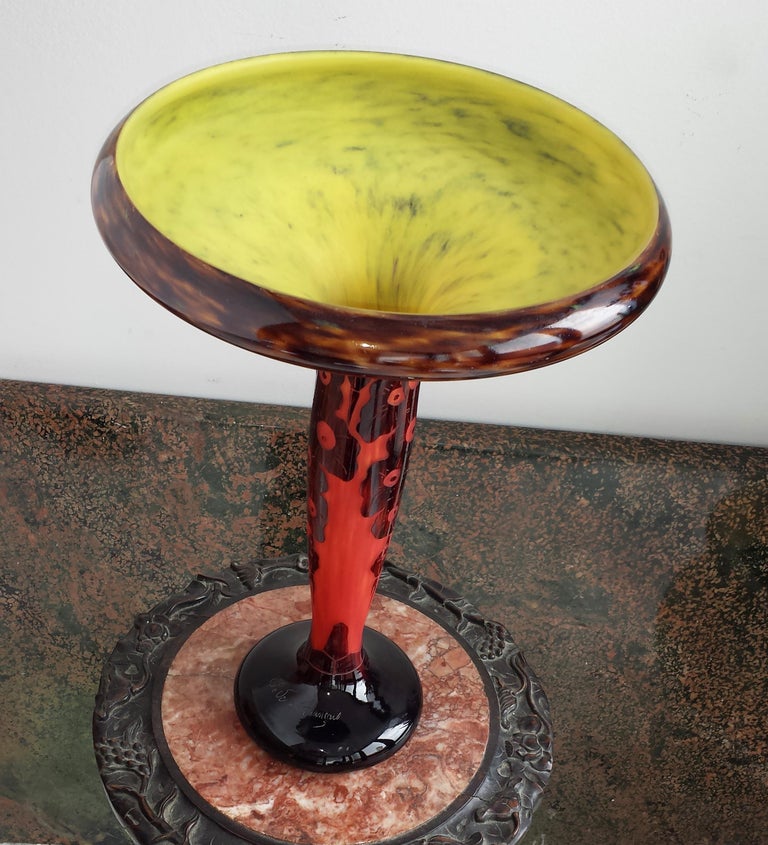 Charles Schneider - Art Deco Le Verre Francais Cameo Schneider Art ...