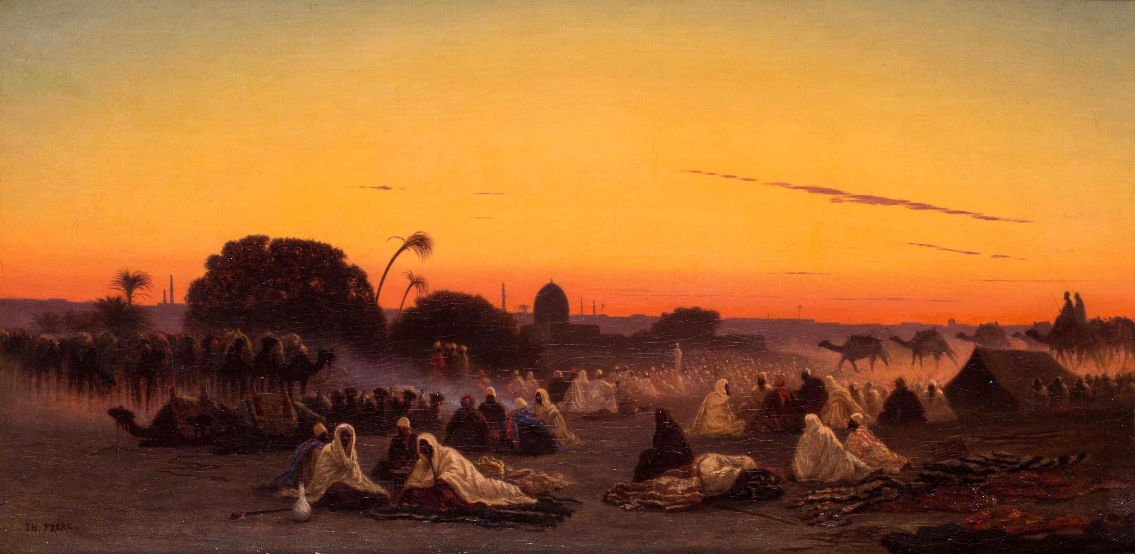 Charles-Theodore Frere - Charles Theodore Frère orientalist oil ...