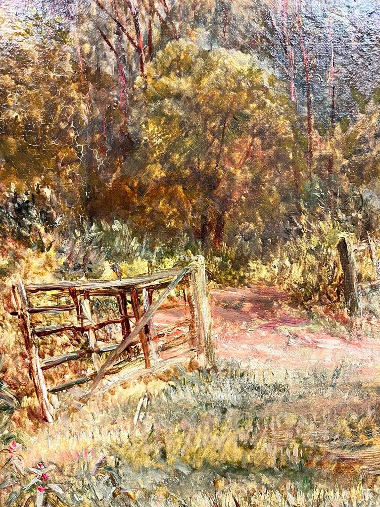 Charles Thomas Burt - Huge Victorian Signed Oil Painting Hay Making in ...