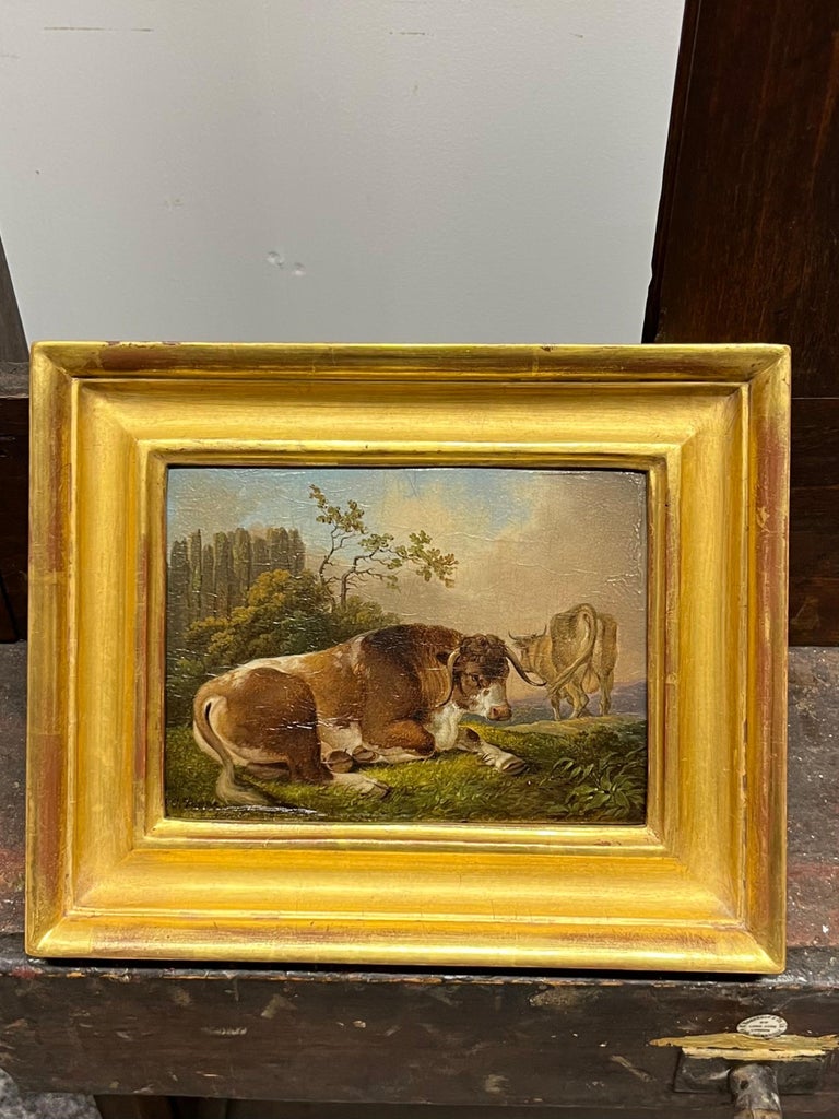 Charles Towne - 'Cart horses' and 'Cattle in a landscape' For Sale at ...