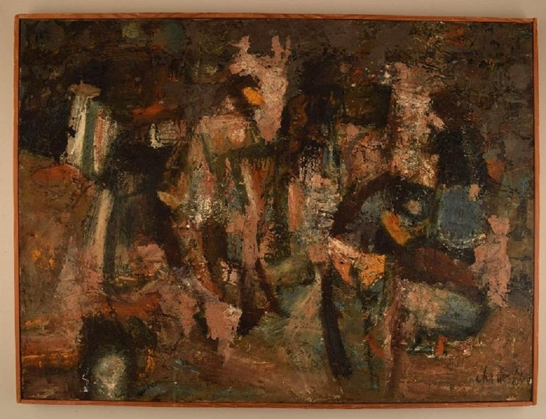 Charles Walter Howard, British artist. Oil on canvas. Abstract ...