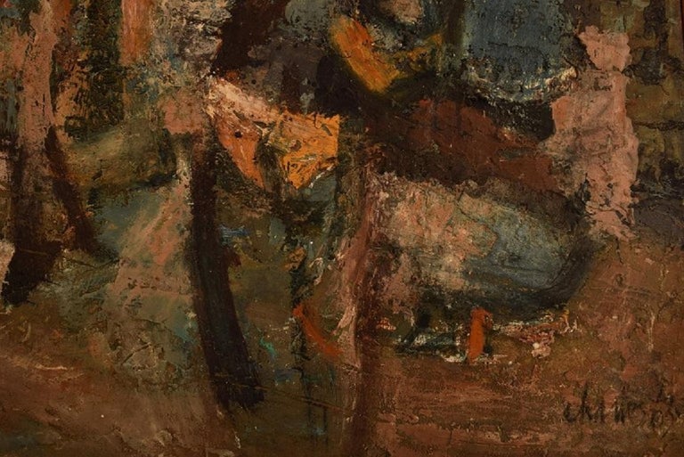 Charles Walter Howard, British artist. Oil on canvas. Abstract ...