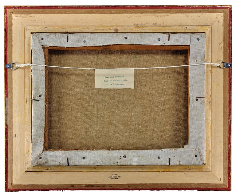 Charles Walter Simpson - Haze and Sunshine. Swimming Ducks in Hazy ...