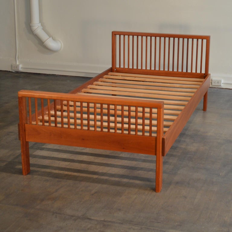 Charles Webb Cherry Single Twin Bed at 1stDibs | charles webb furniture ...