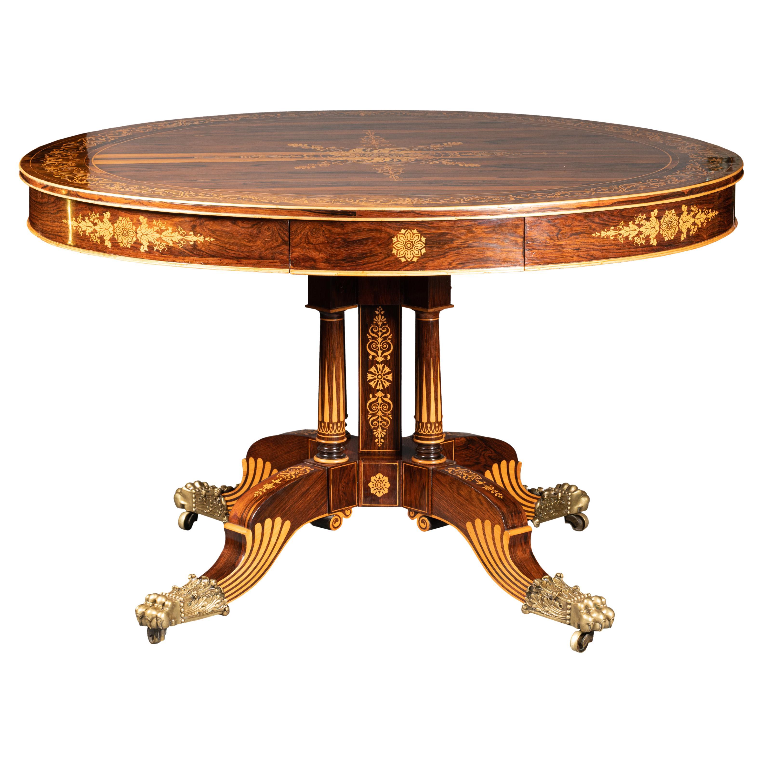 Gothic Library Table at 1stDibs