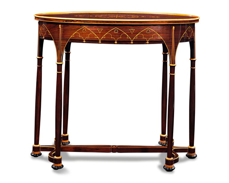 Charles X Rosewood Side Table at 1stDibs
