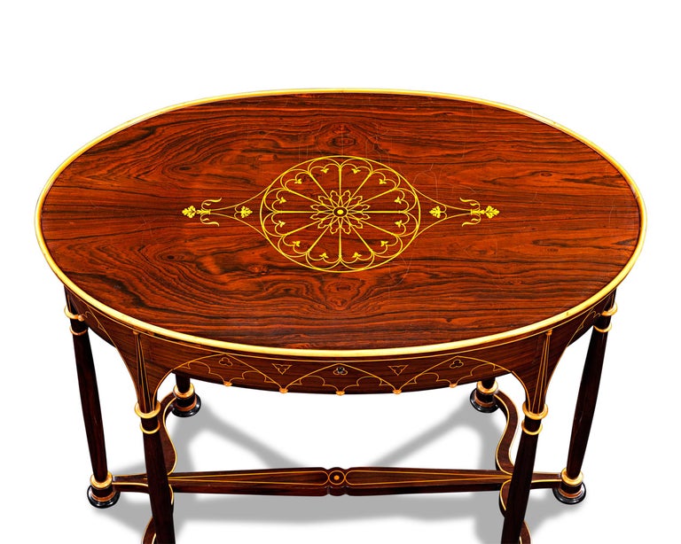 Charles X Rosewood Side Table at 1stDibs