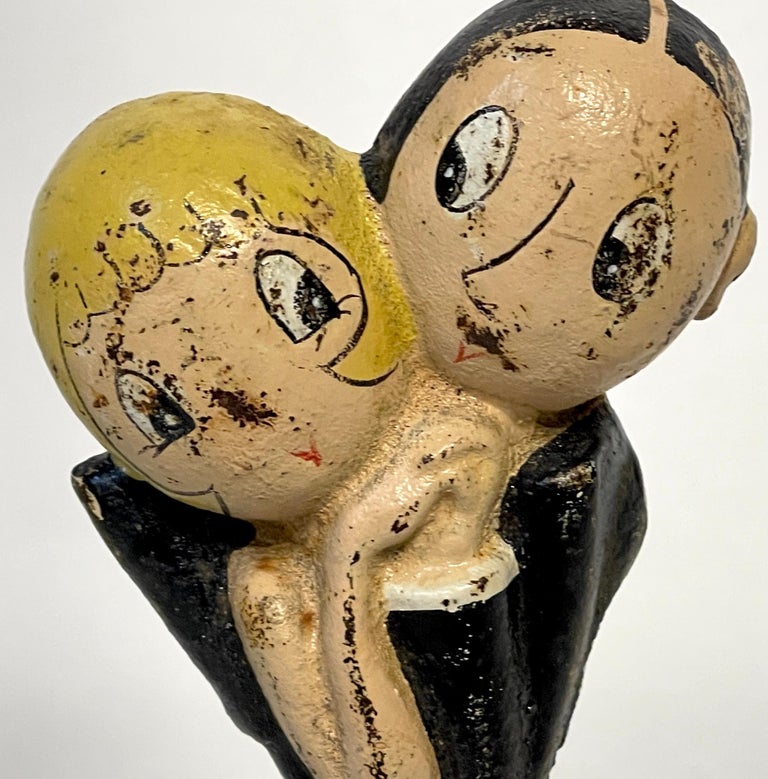 "Charleston Dancers" Cast Iron Doorstop, Anne Fish for Hubley, C 1939 ...
