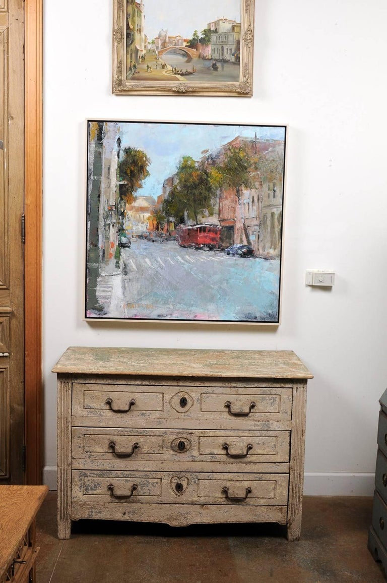 Charleston Desire I, American Contemporary Cityscape Painting by Andy ...