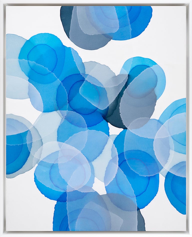 Charlie Bluett - "Pool of Thoughts" Blues and Neutrals Sea Glass ...