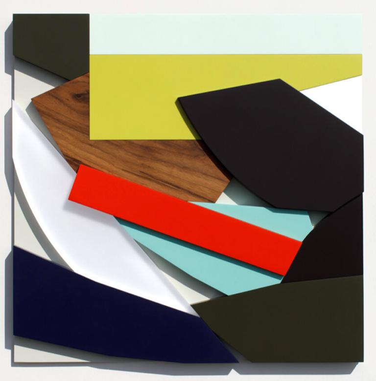 Al Maser - Loop (Abstract painting on canvas created with spray paint ...