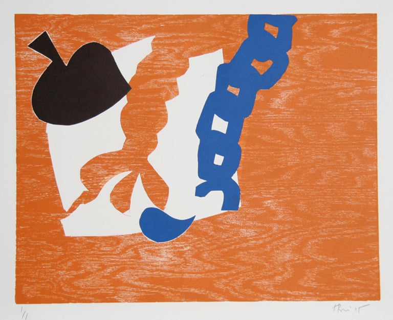 Charlie Hewitt - Untitled Abstract Monoprint by Charlie Hewitt For Sale ...