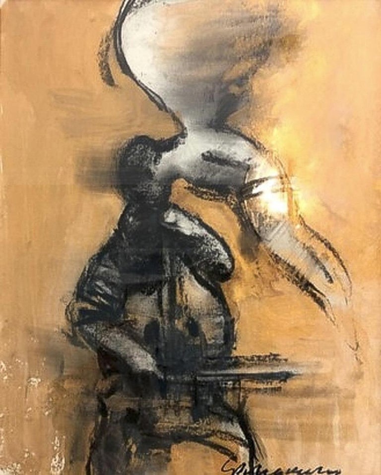 Charlie Mackesy - Angel and Cellist at 1stDibs | charlie mackesy angel ...