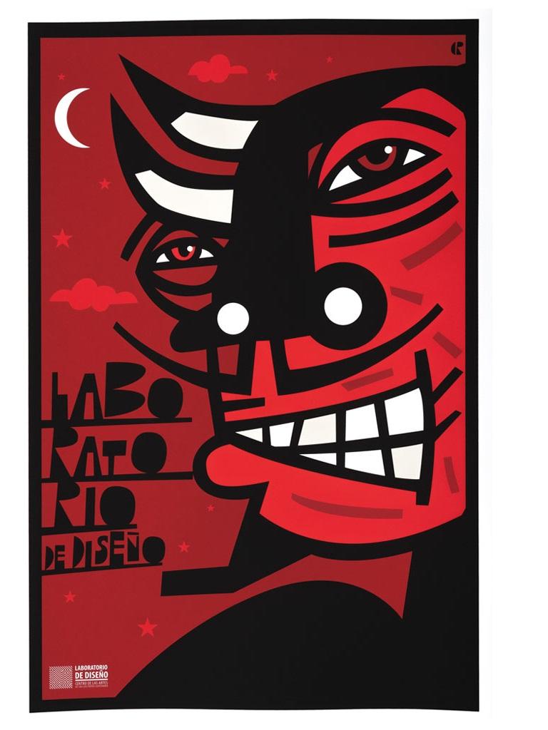 Charlie Ramirez - Cartel Artístico DIABLO LABORATORIO DE DISEÑO at 1stDibs