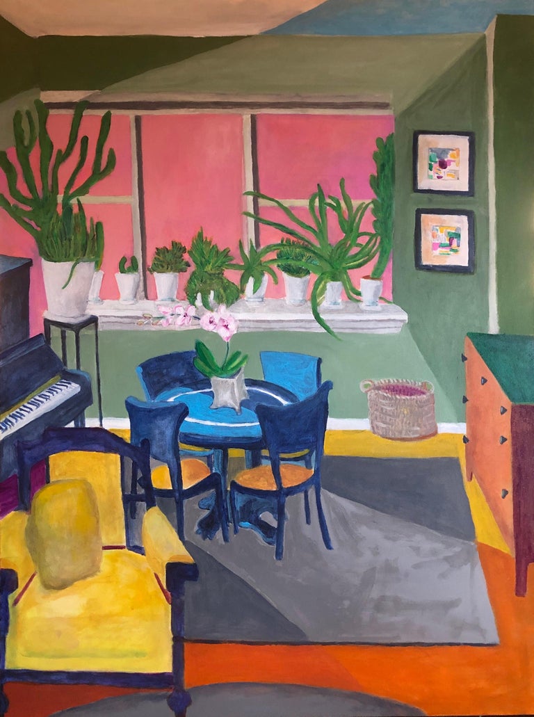 Charlie Scheips - East end avenue, From the Places series, oil on ...