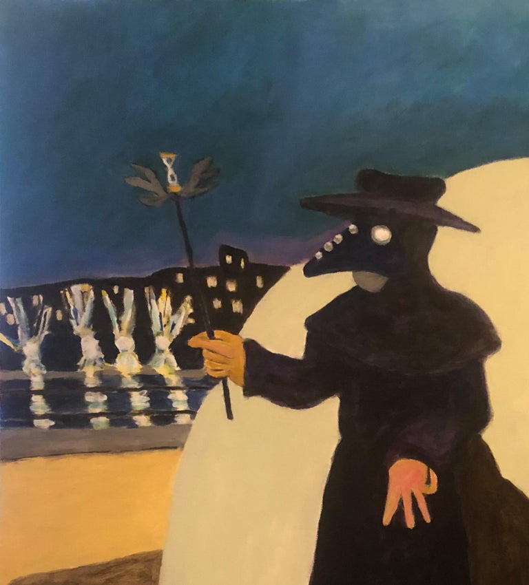 Charlie Scheips - Plague Doctor, East River Promenade. From the People ...