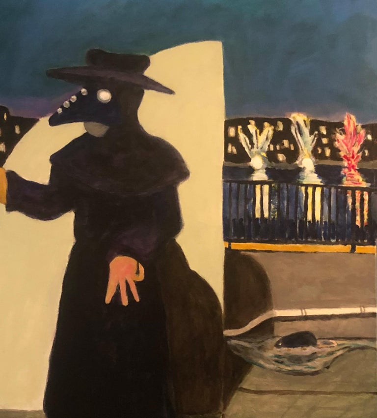 Charlie Scheips - Plague Doctor, East River Promenade. From the People ...
