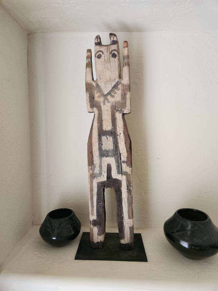 Charlie Willeto - Untitled Figure with Horns, by Charlie Willeto ...