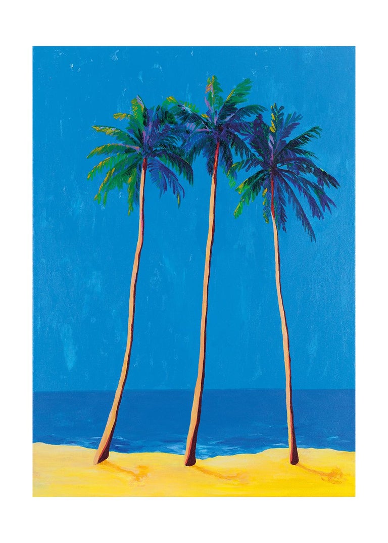 Charlie Yallop - Shining Palms Limited Edition Print at 1stDibs