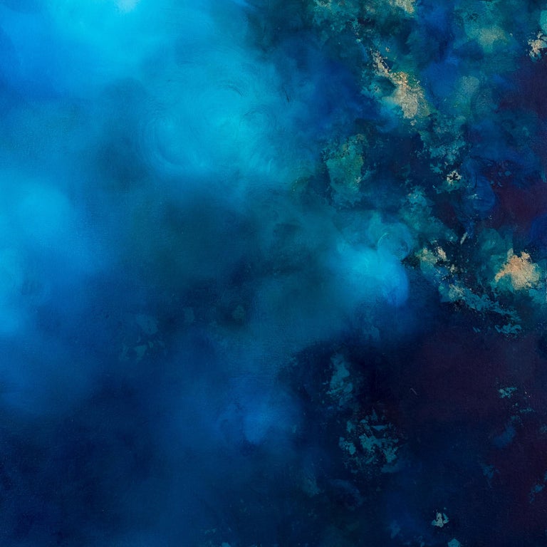 Charlotte Aiken - Opalescence - Charlotte Aiken, Abstract, gold leaf ...
