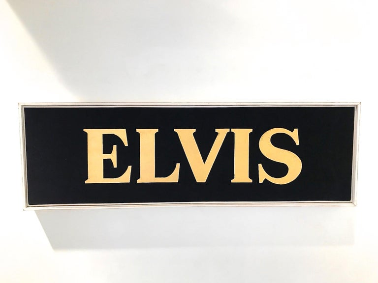 Charlotte Andry Gibbs - "Velvet Elvis" 23k Gold Minimal Contemporary ...