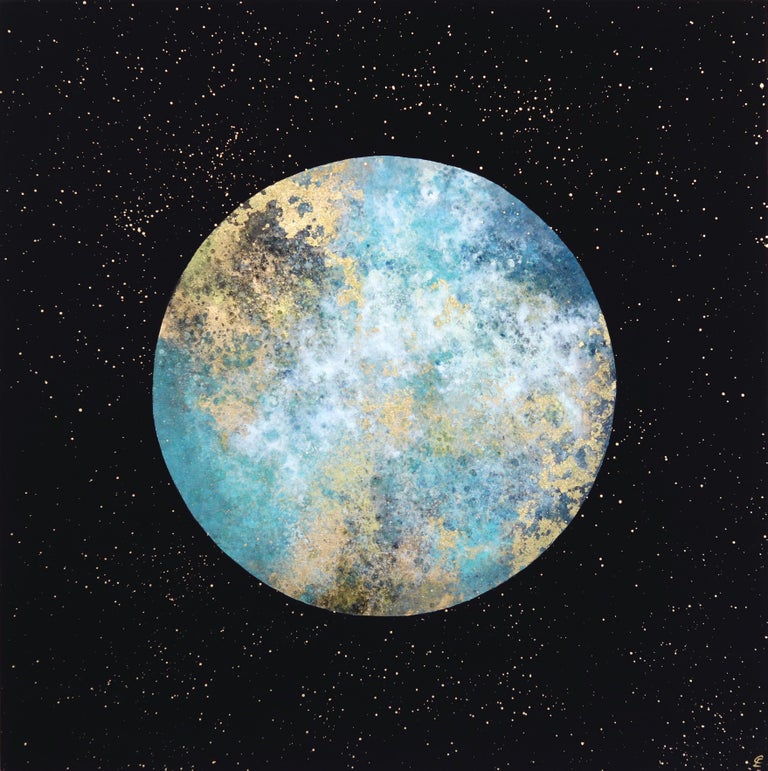 Charlotte Elizabeth - Turquoise Moon For Sale at 1stDibs