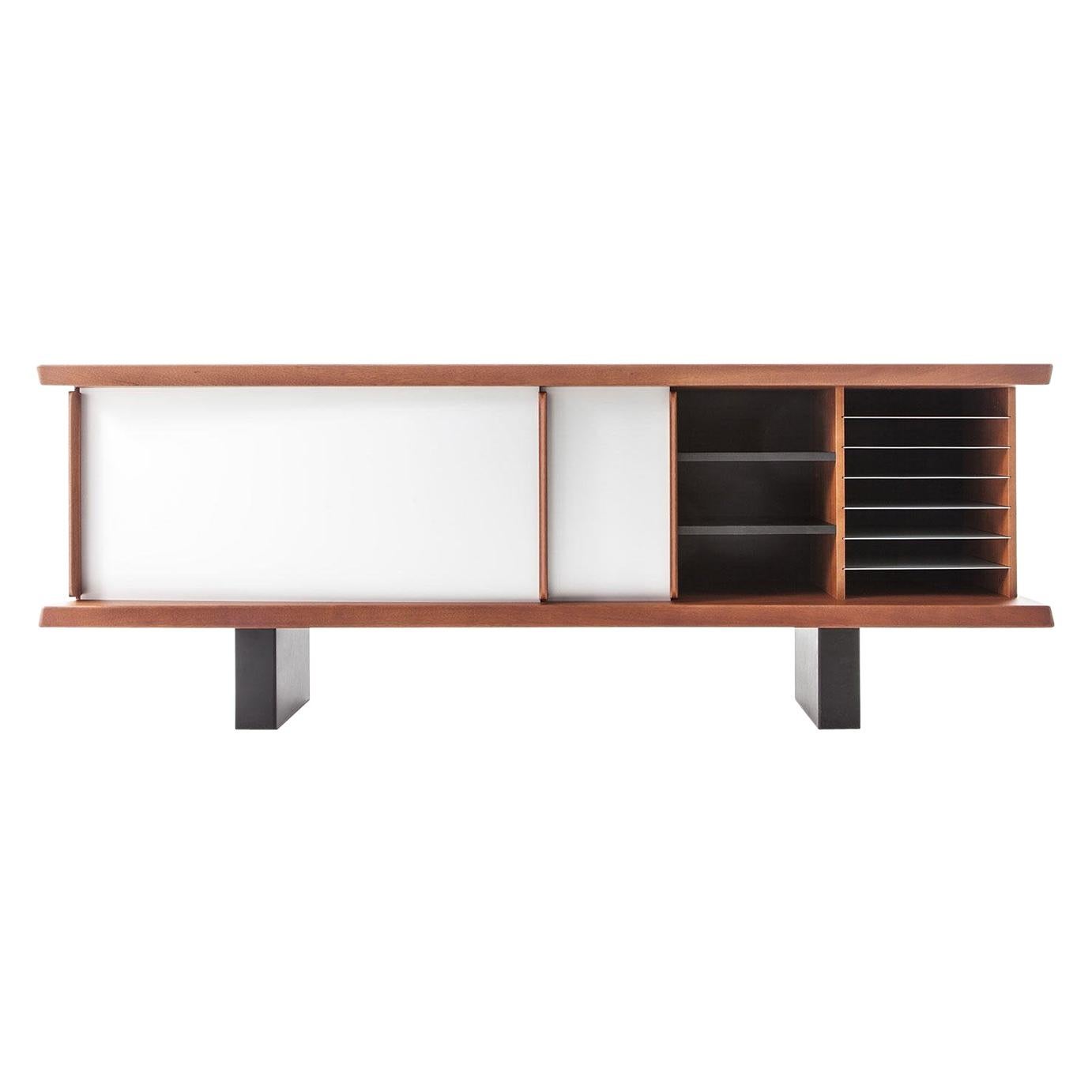 Charlotte Perriand 513 Riflesso Storage Unit by Cassina For Sale at 1stDibs