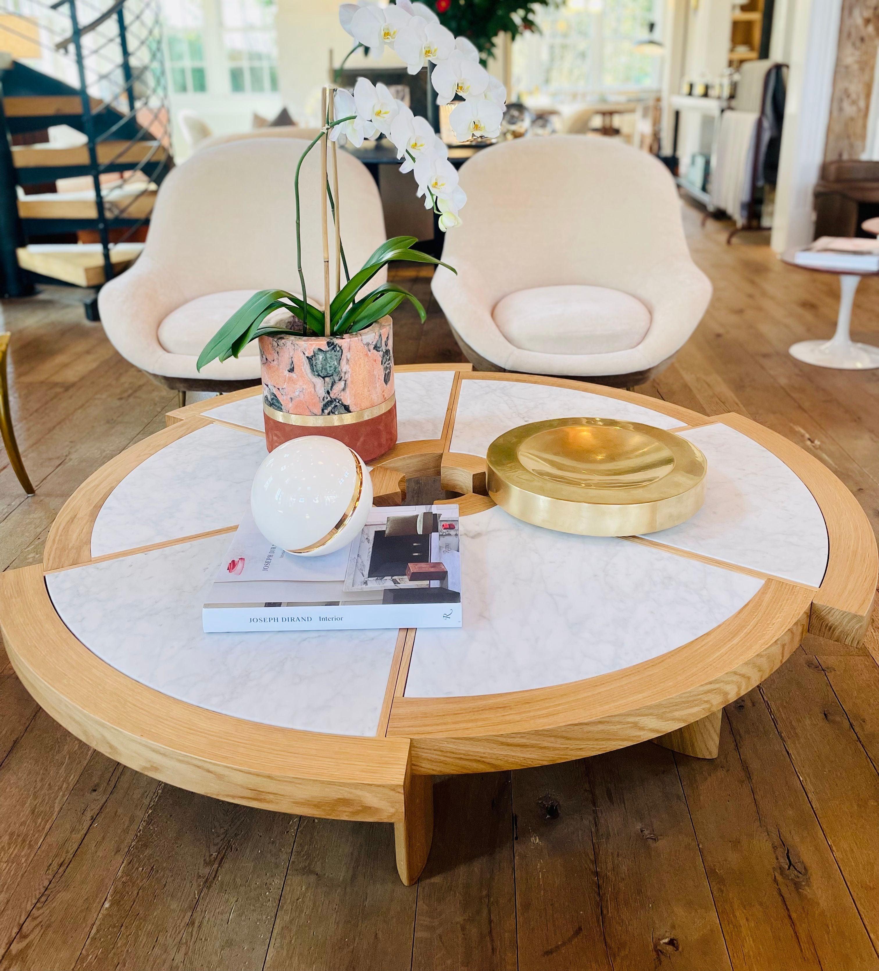 Charlotte Perriand 529 Rio Table in Carrara Marble by Cassina For Sale ...