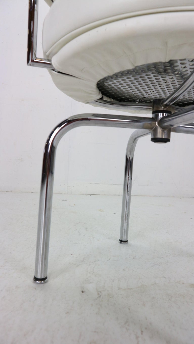 Charlotte Perriand, Le Corbusier “LC7” Swivel Chair for Cassina, 1927 ...