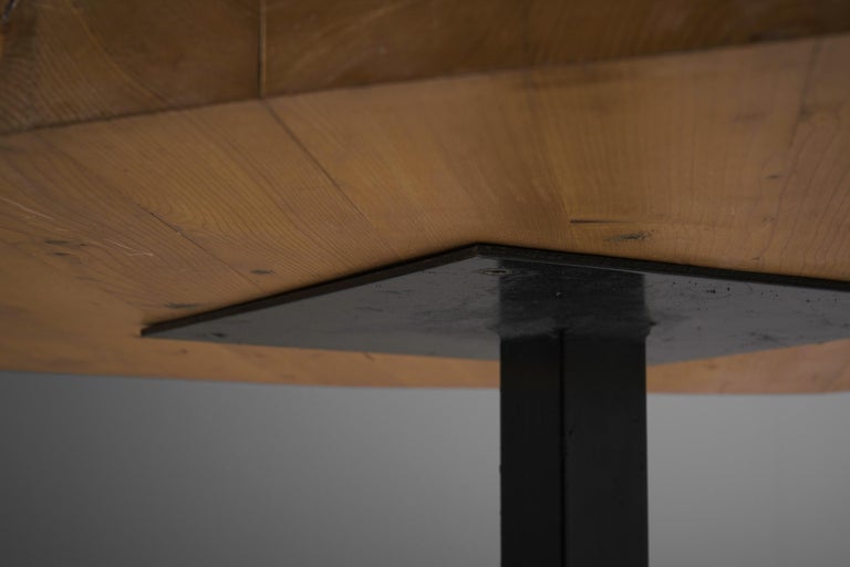 Charlotte Perriand Pentagonal Table for Les Arcs, France, 1960s at 1stDibs