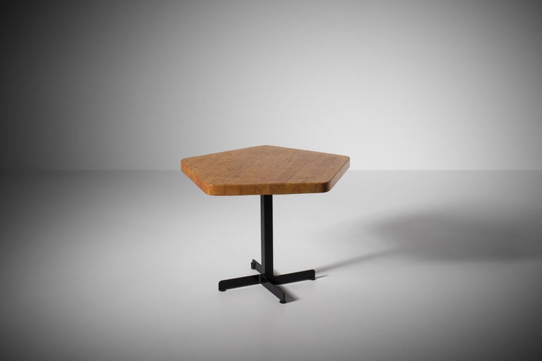 Charlotte Perriand Pentagonal Table for Les Arcs, France, 1960s at 1stDibs