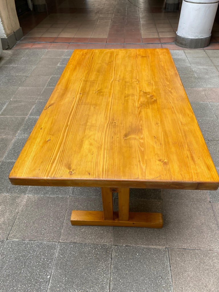 Charlotte Perriand, Table the Arcs 1600, circa 1969 For Sale at 1stDibs