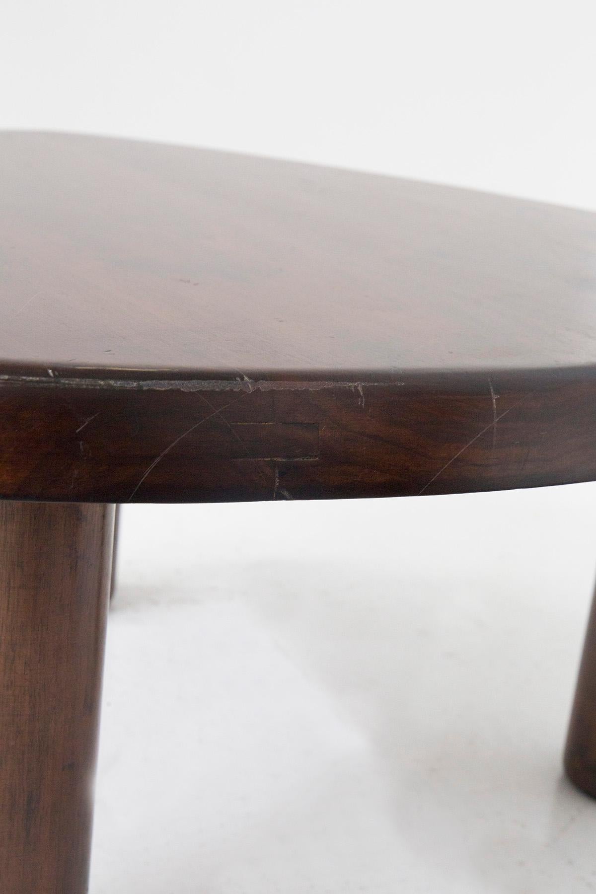 Charlotte Perriand Triangolar Coffee Table in Wood at 1stDibs