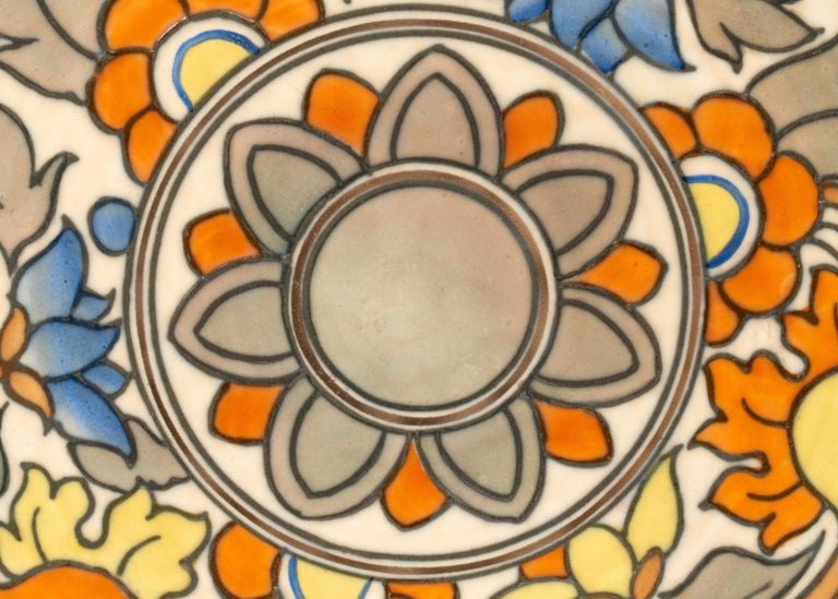 Charlotte Rhead Art Deco Crown Ducal Floral Tubelined Art Pottery ...