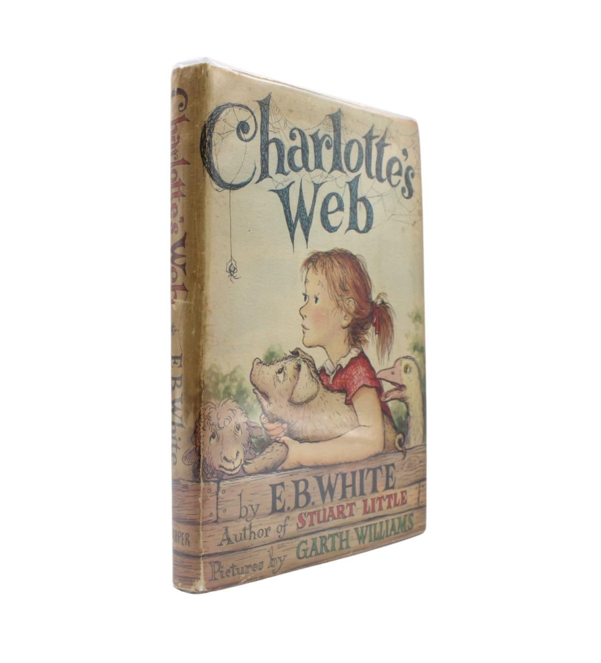 Charlotte's Web by E.B. White, First Edition in Original Dust Jacket ...
