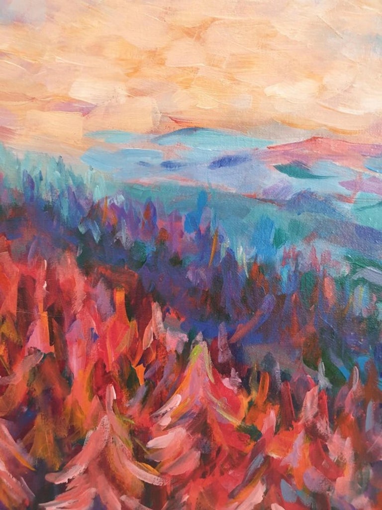 Charmaine Chaudry - Charmaine Chaudry, Above the Woods, Original ...