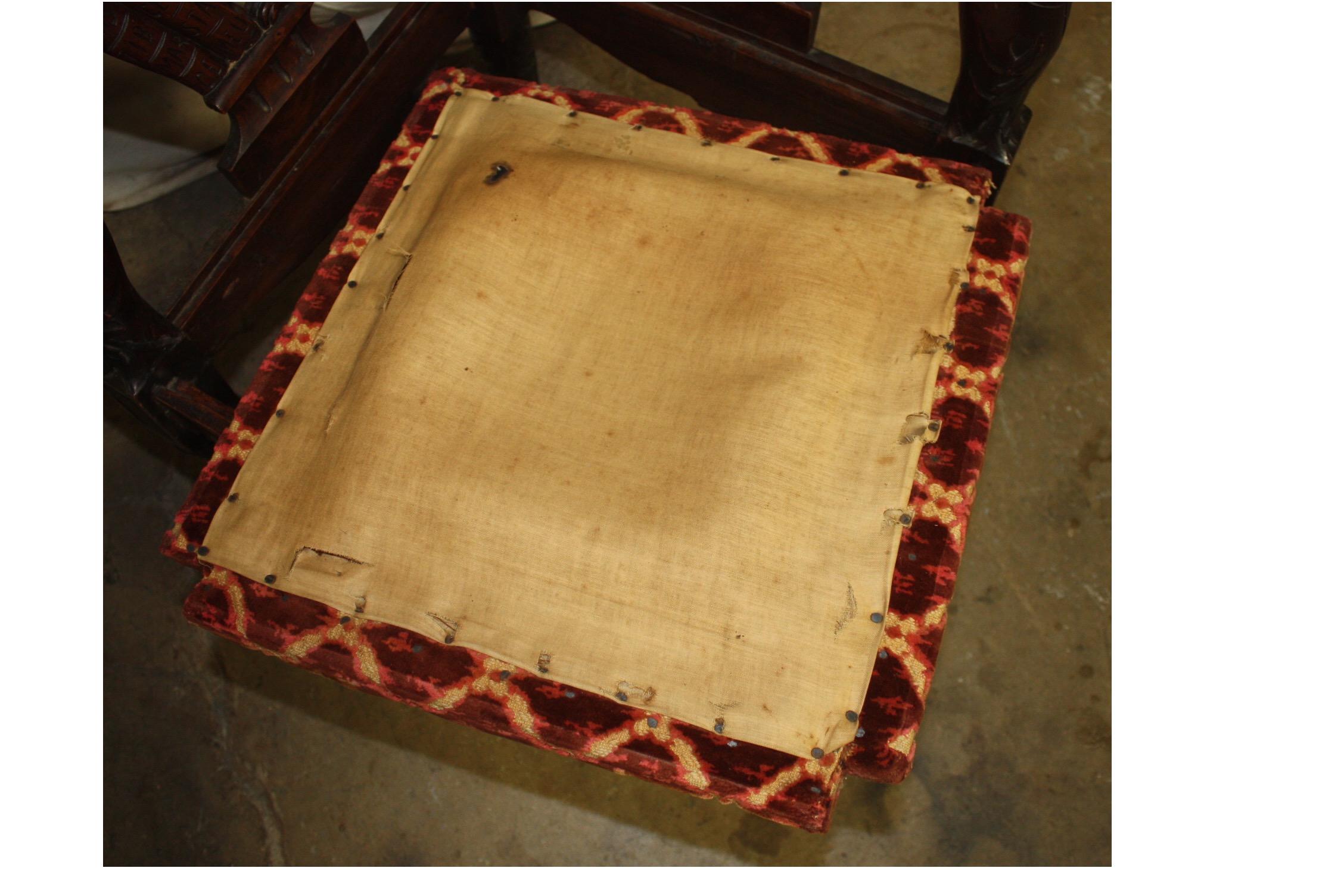 Charming 19th Century French Corner Chair at 1stDibs