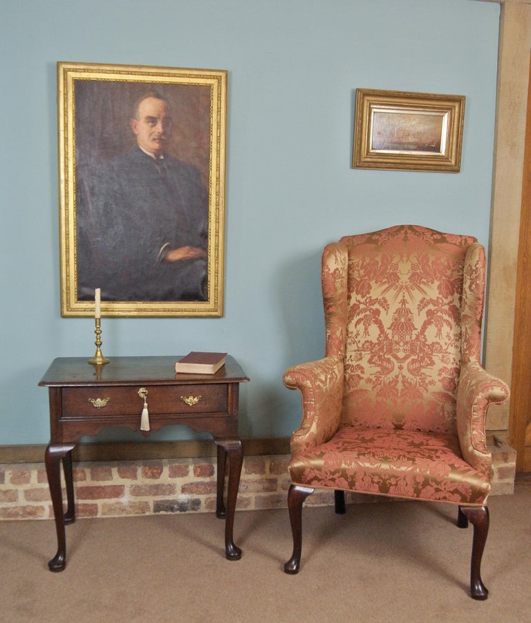 Charming and Original Oak George II Oak Lowboy C. 1750 For Sale at 1stDibs