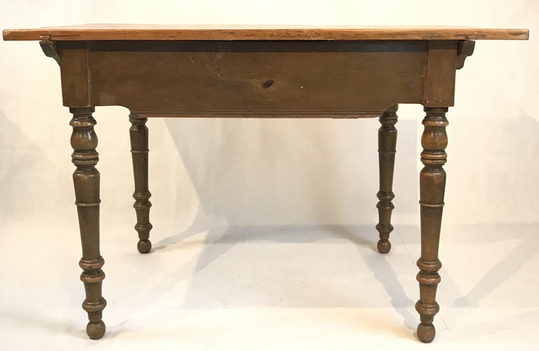 Charming Antique French Country Farmhouse Side Table with Original ...
