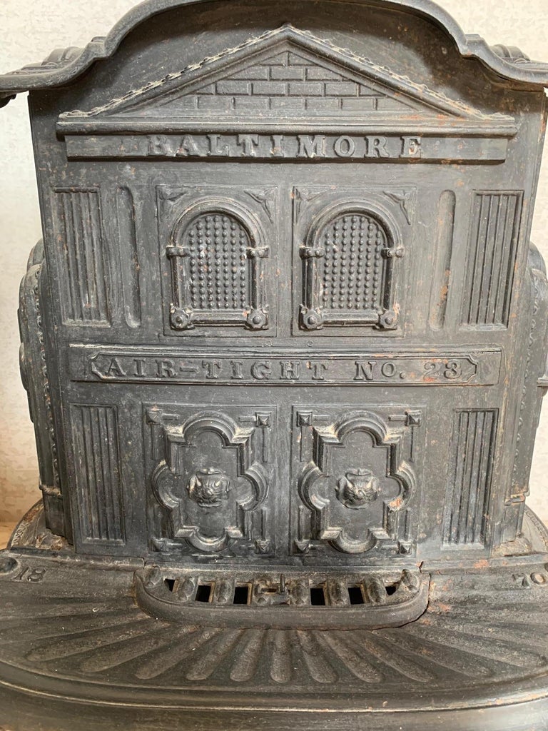 Charming Architectural Parlor Stove, circa 1870 at 1stDibs | excelsior ...
