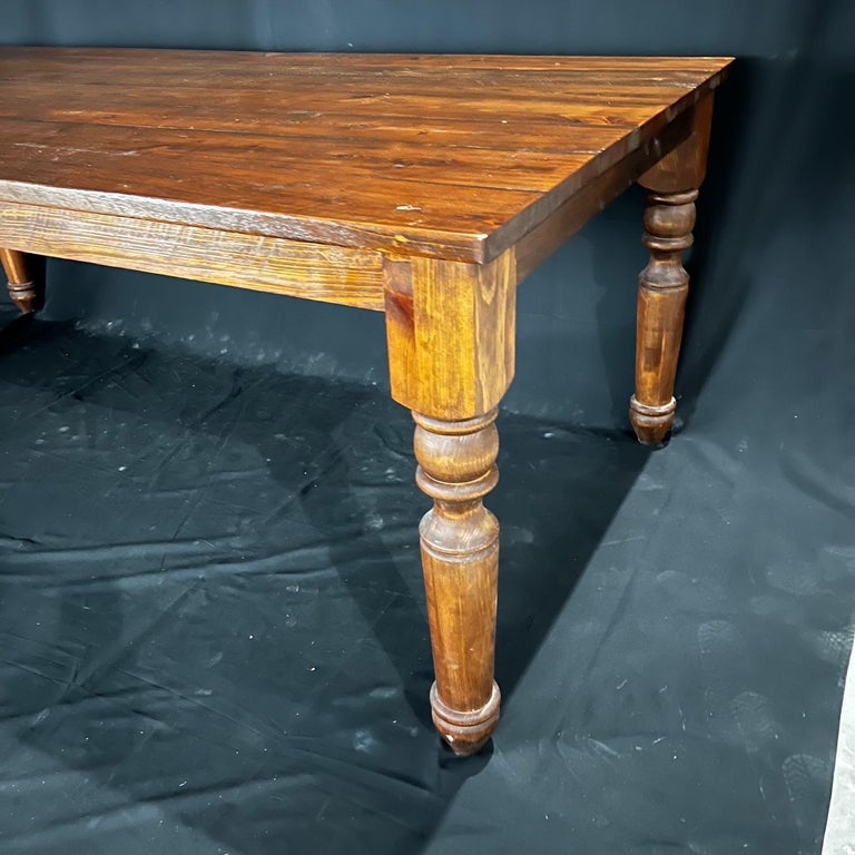 Charming French Provincial Farmhouse Style Dining Table For Sale at 1stDibs