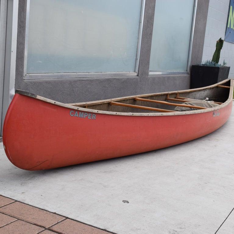 iconic red canoe