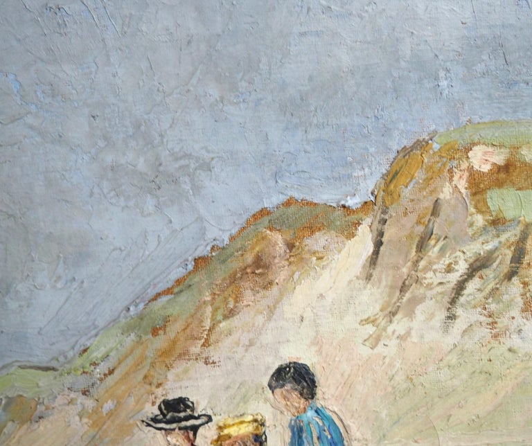 Charming Painting from Skagen, Denmark, Signed with Monogram "PH" Peter ...