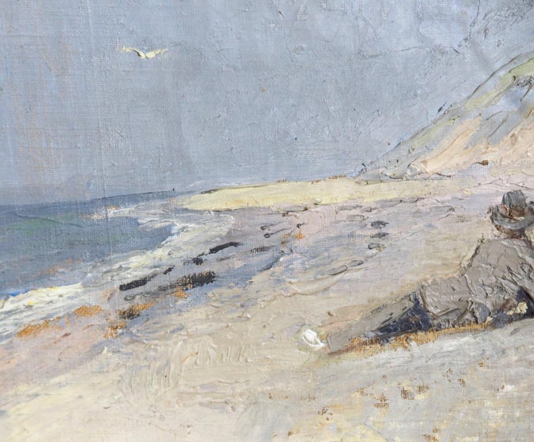 Charming Painting from Skagen, Denmark, Signed with Monogram "PH" Peter ...