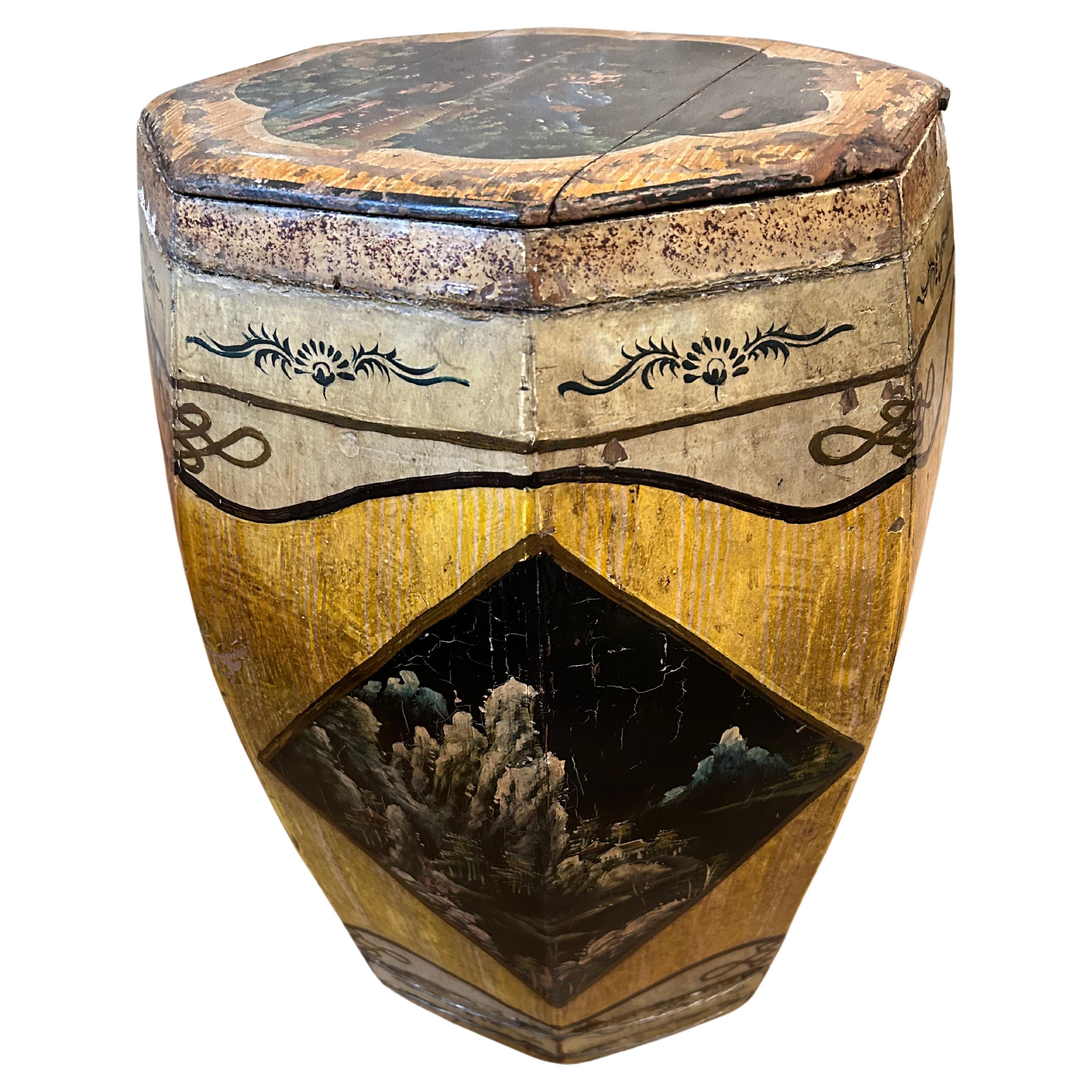 Folk Art Tables - 142 For Sale at 1stDibs | folk table, folk art side ...