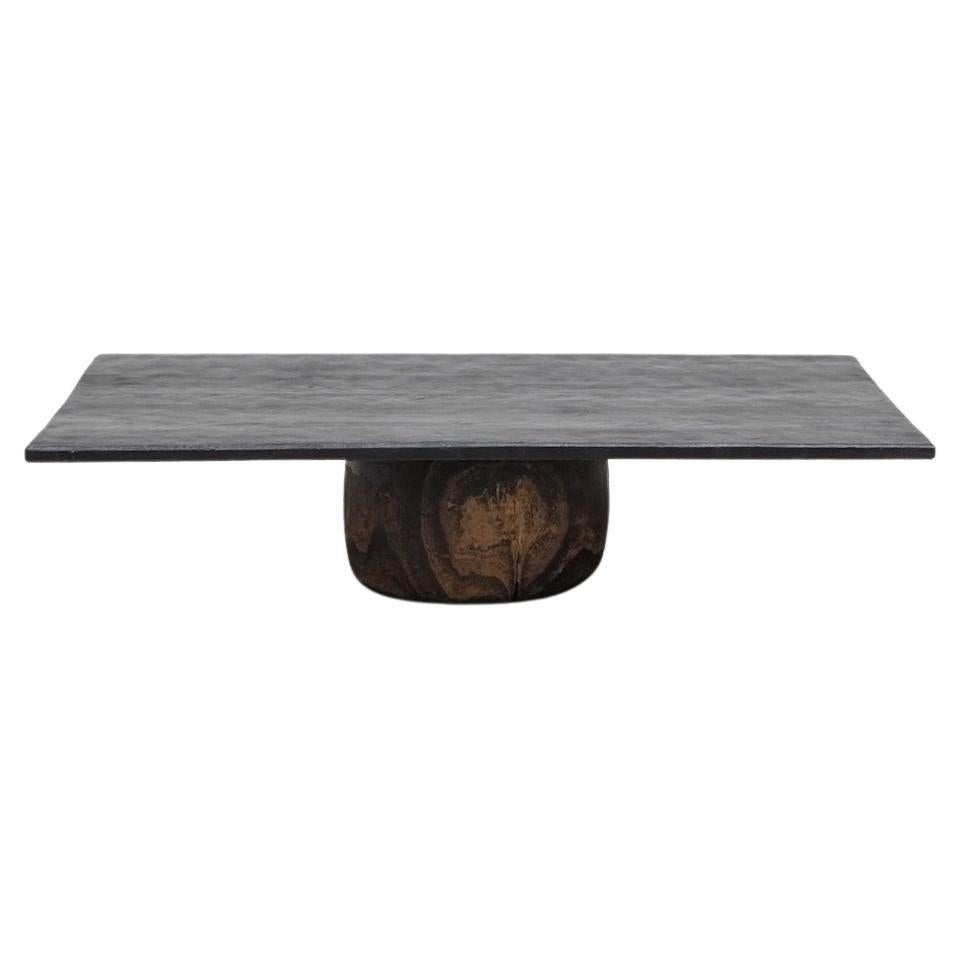 Unique Japanese Low Table - Shou Sugi Ban Cedar Wood Coffee Table at ...