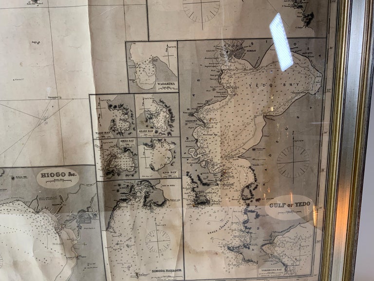 Chart of Japan by James Imray and Son For Sale at 1stDibs